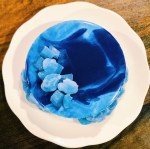 Blue skies, blue water mirror glaze cake – Freddy's Harajuku