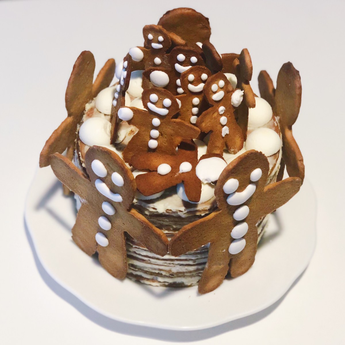 Snowball fight in the icebox: gingerbread icebox cake – Freddy's Harajuku