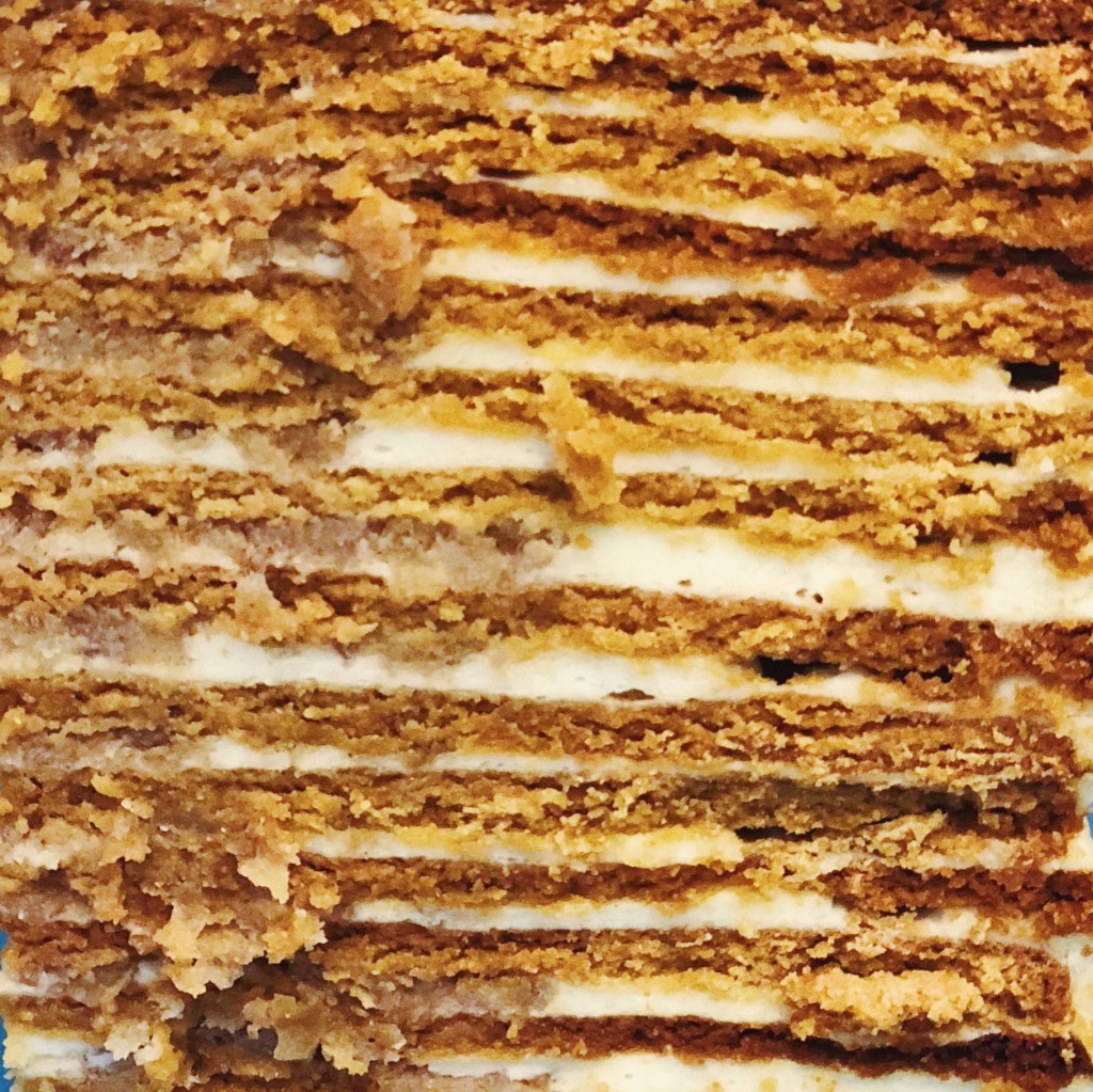 Snowball fight in the icebox: gingerbread icebox cake – Freddy's Harajuku