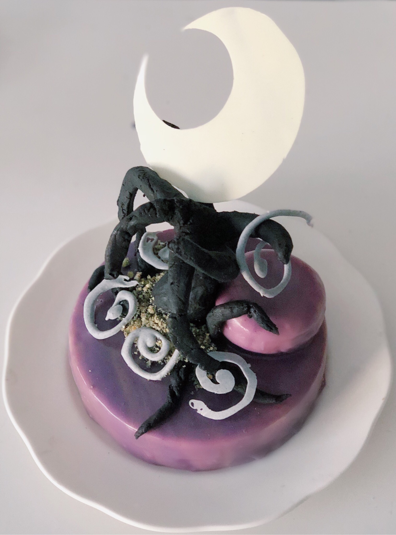 Moonlight dust: a mirror glaze cheesecake – Freddy's Harajuku