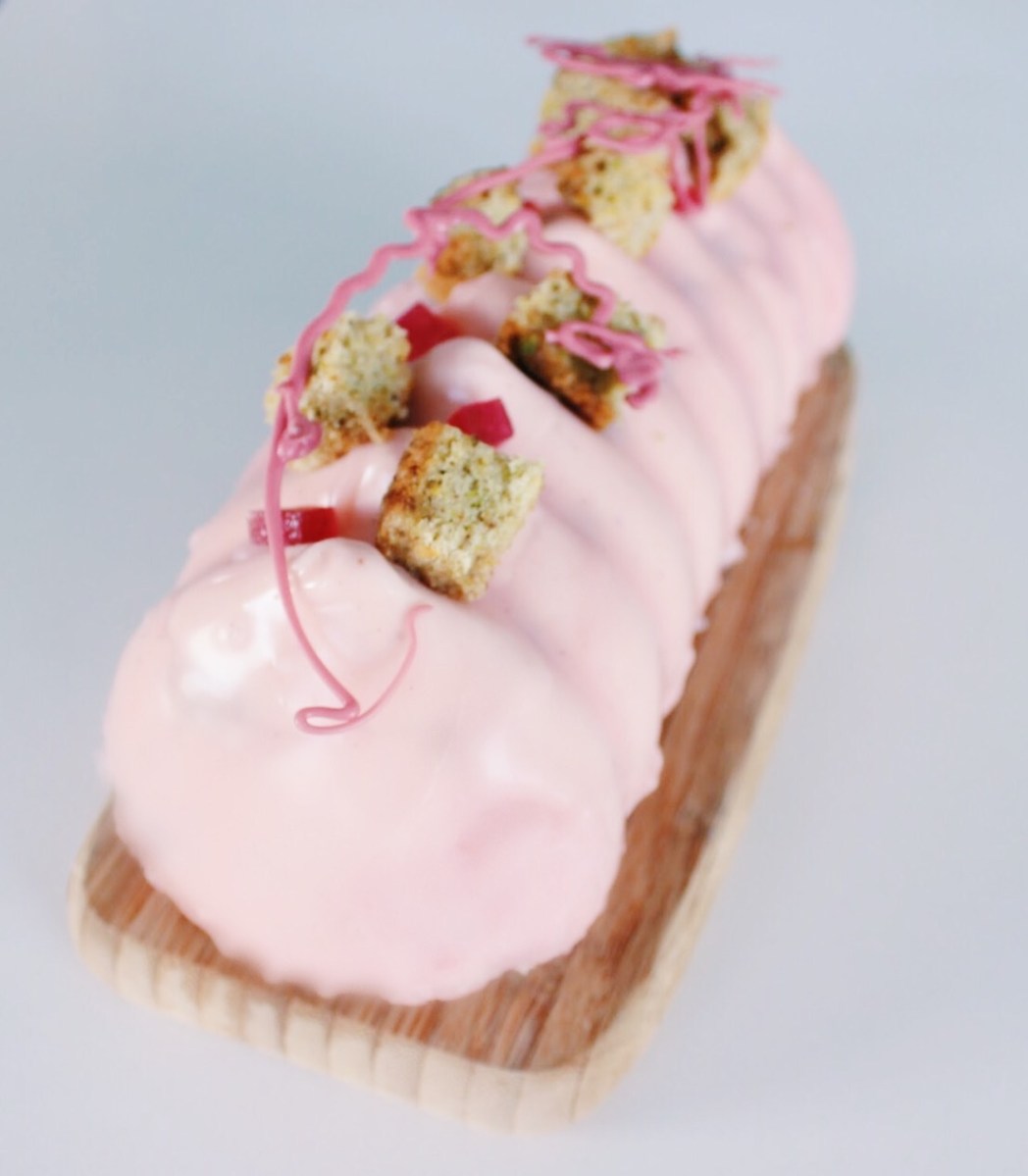 Nexus: a ruby chocolate entremet – Freddy's Harajuku
