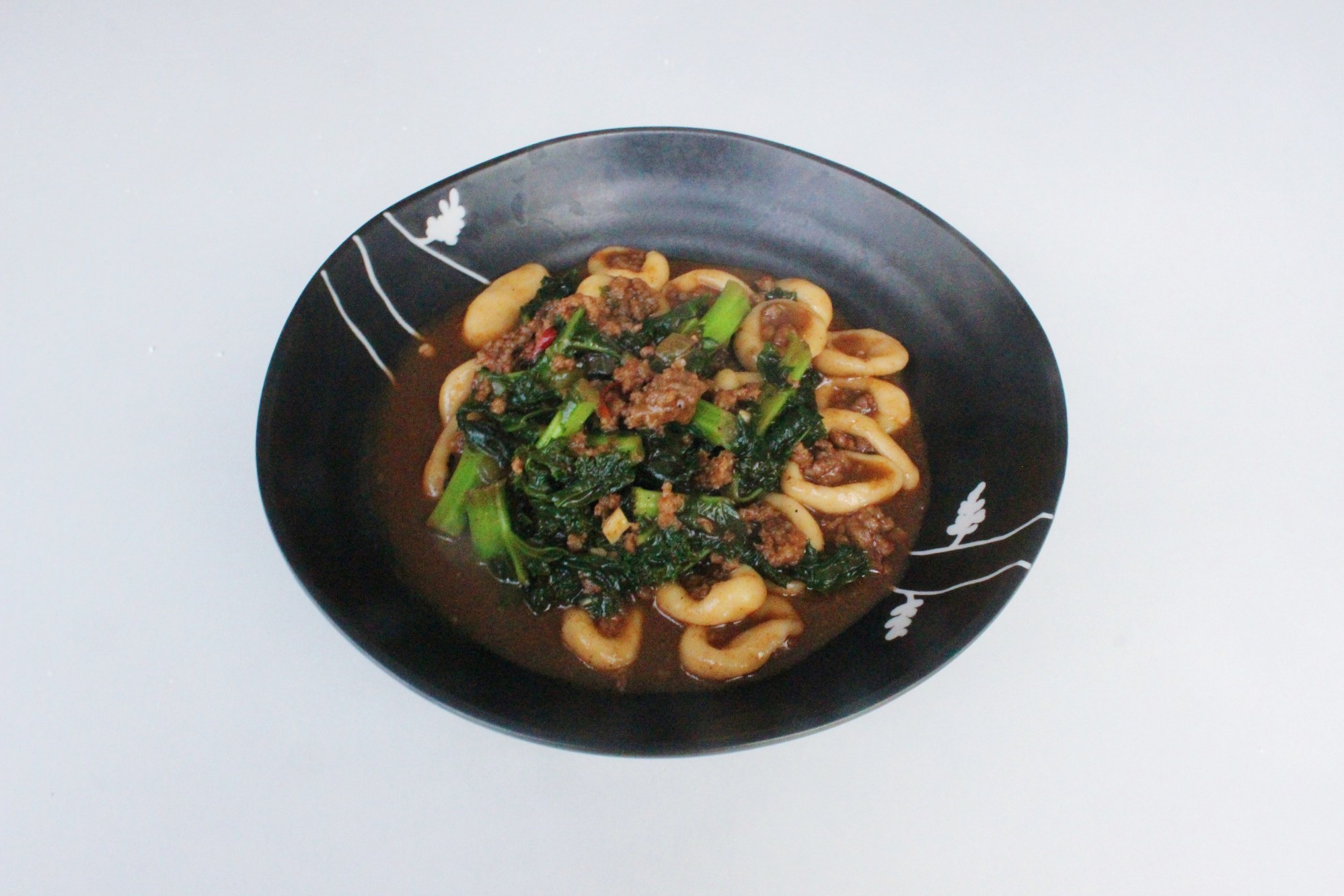 Chinese beef ragout with miso orecchiette – Freddy's Harajuku