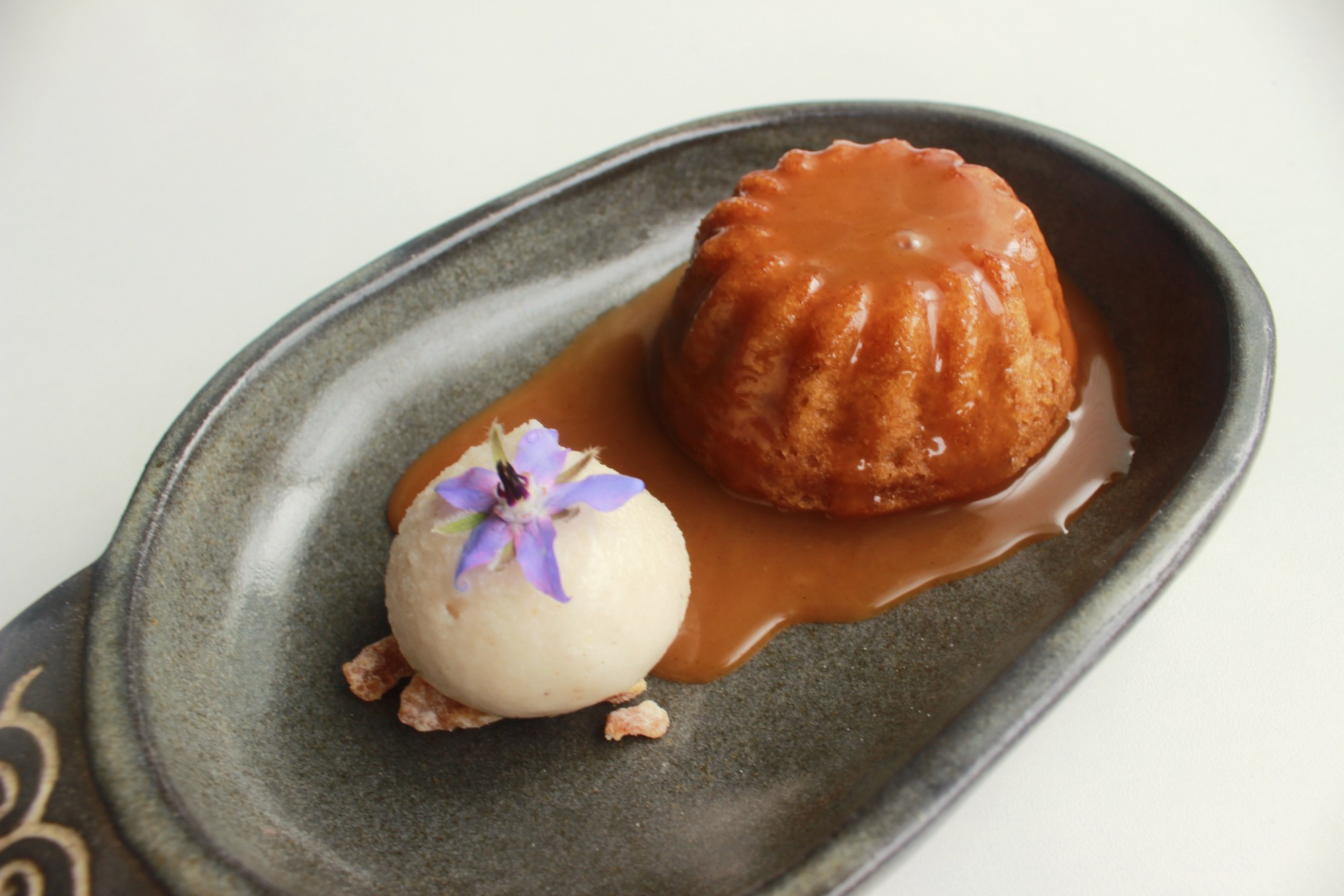 Sticky Miso Toffee Pudding with Cardamom Ice Cream – Freddy's Harajuku