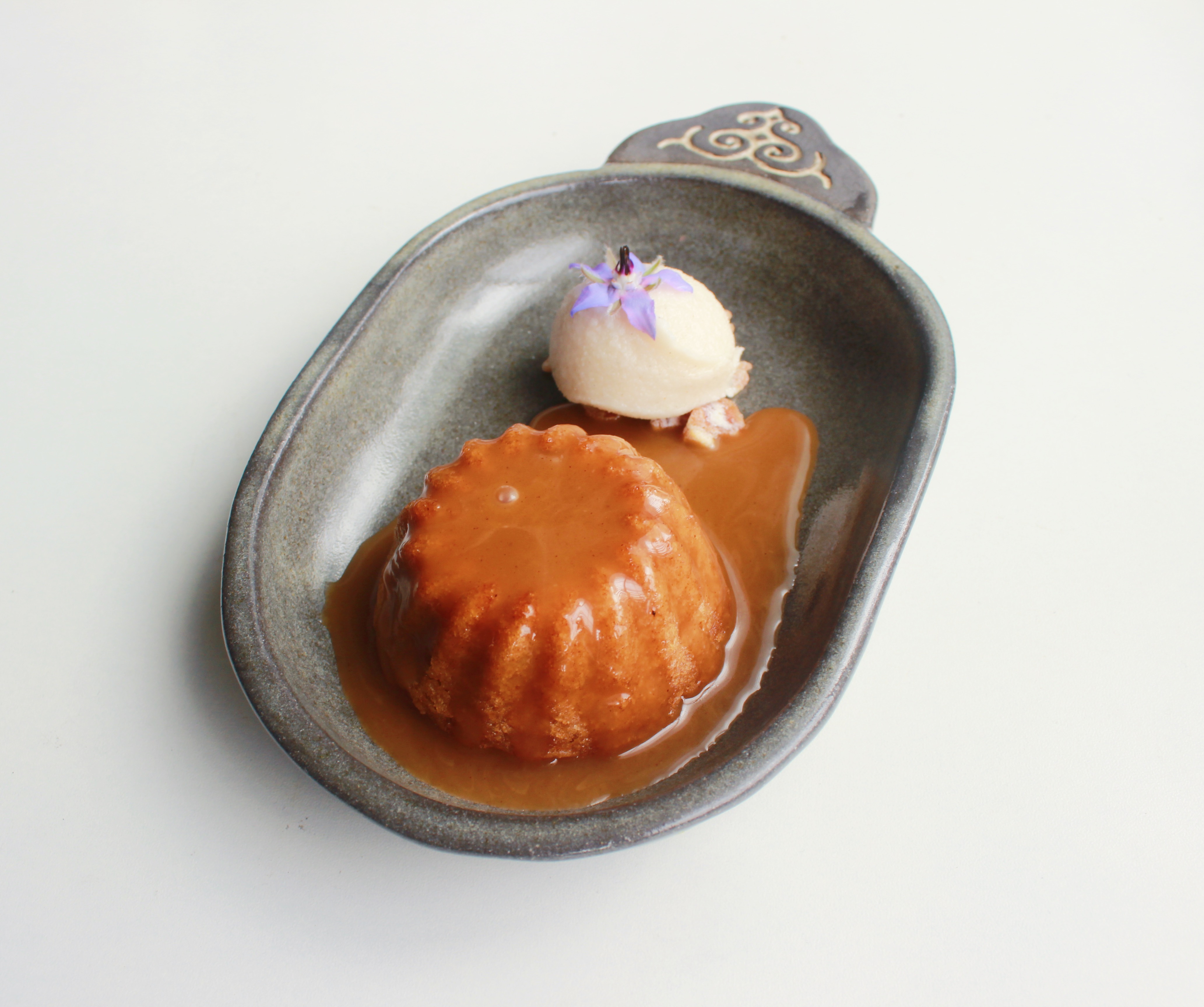 Sticky Miso Toffee Pudding with Cardamom Ice Cream – Freddy's Harajuku