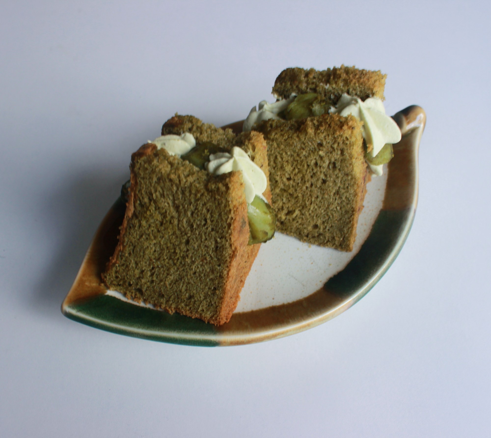 Matcha Cream Chiffon Sandwiches – Freddy's Harajuku