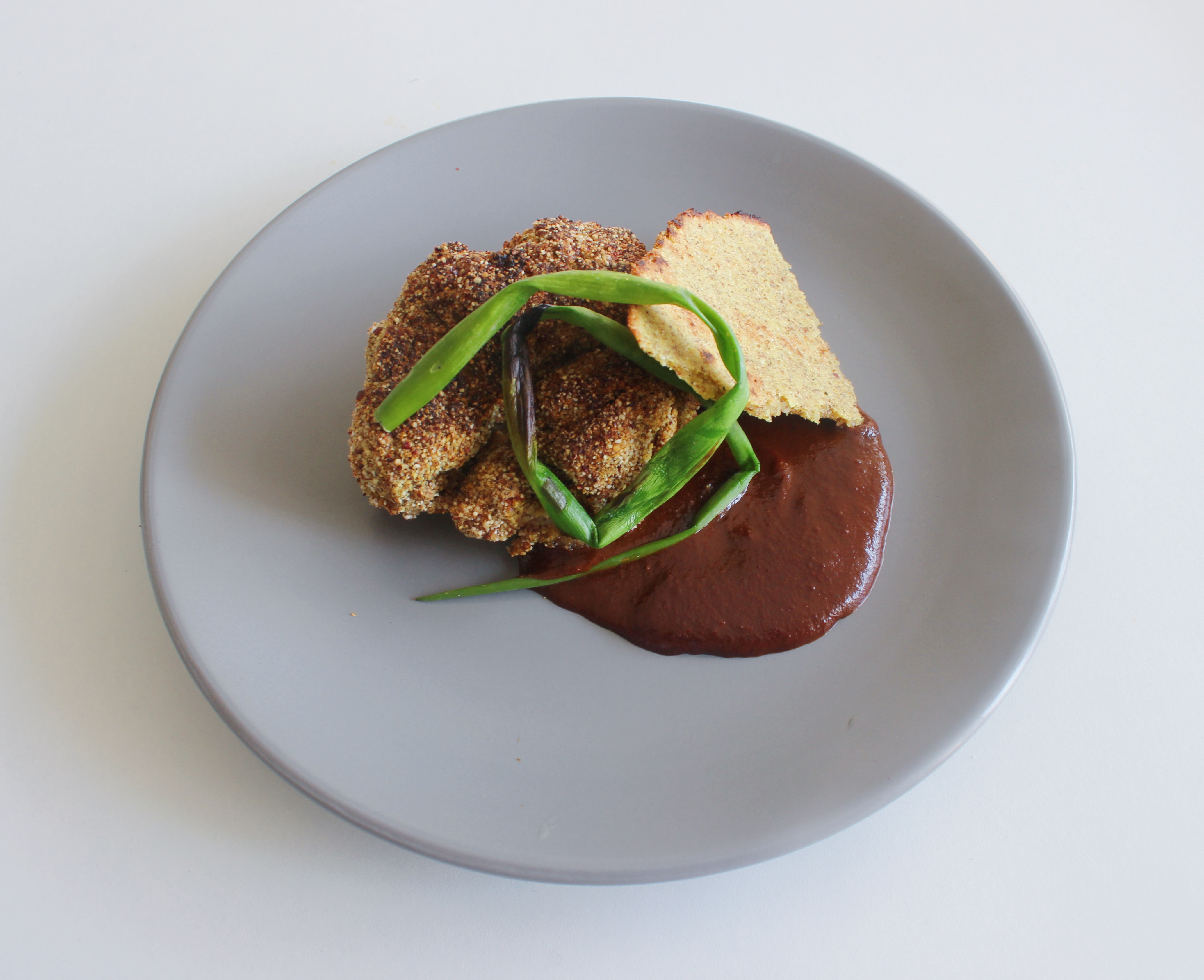 Sweetbreads(mollejas) with mole – Freddy's Harajuku