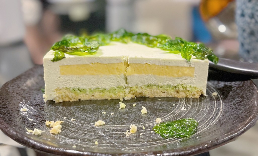 Lemon-Basil Mousse Cake – Freddy's Harajuku