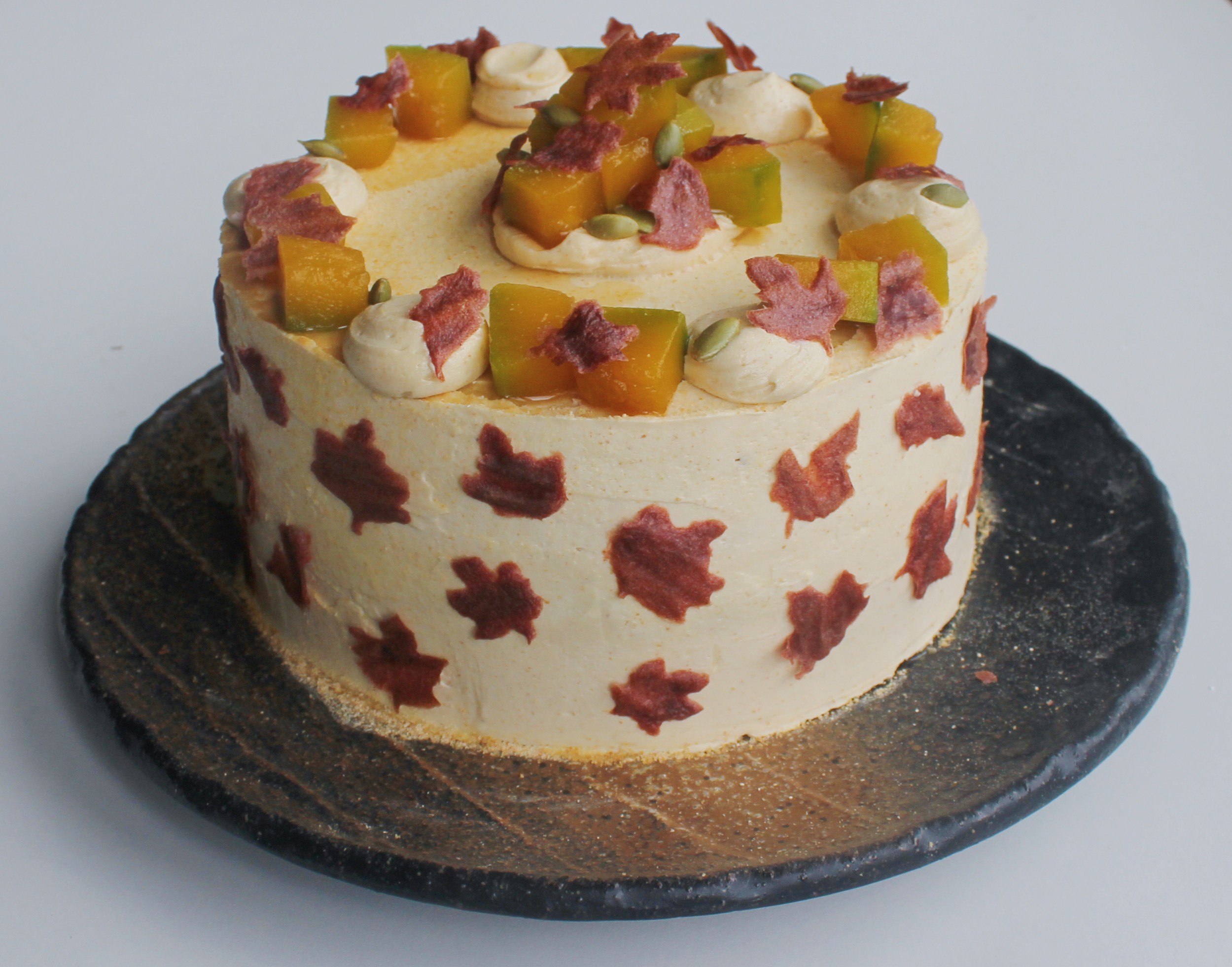 Maple-candied Pumpkin and Acorn Cake – Freddy's Harajuku