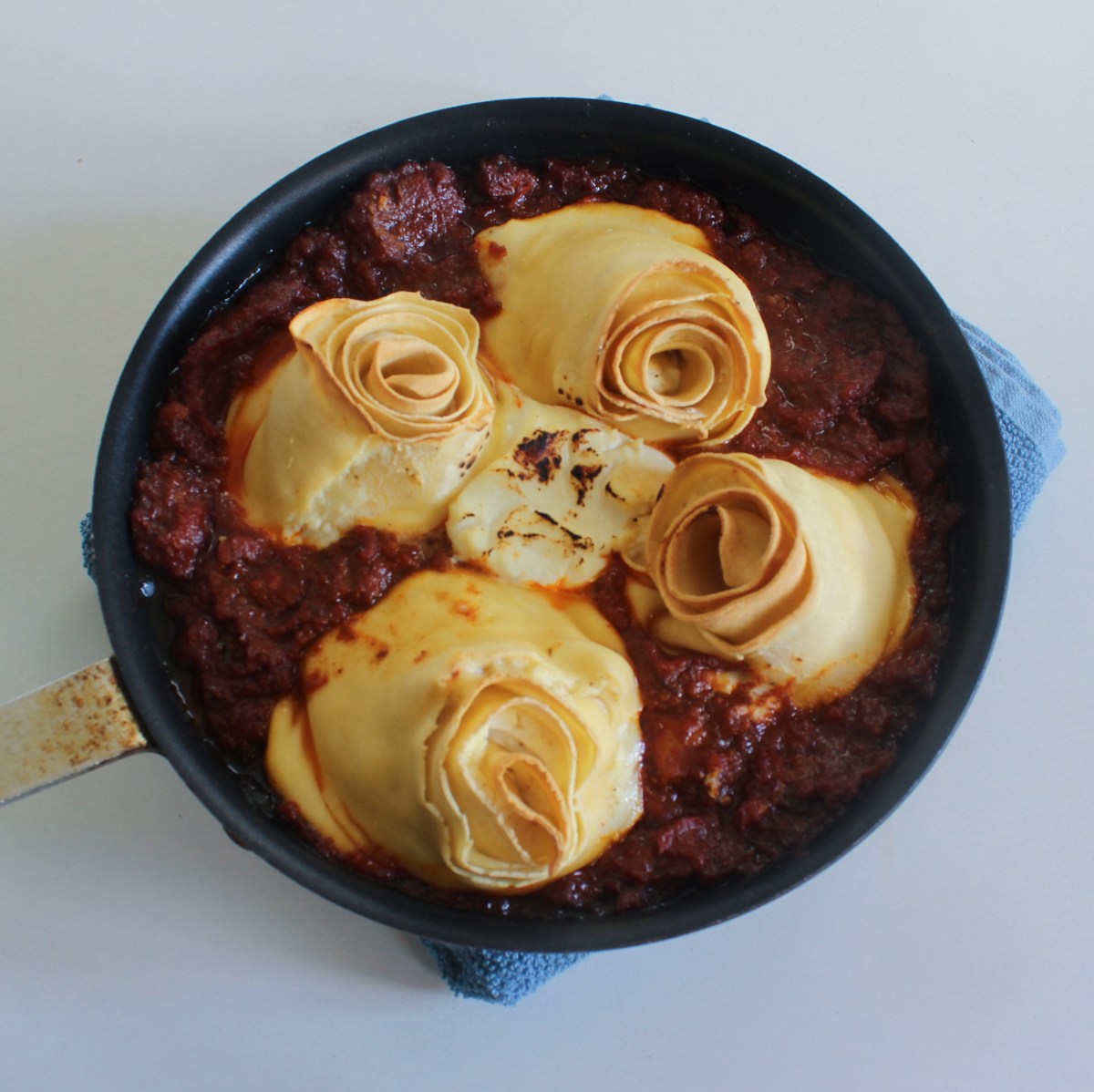 Pinwheel Lasagna Rosettes – Freddy's Harajuku