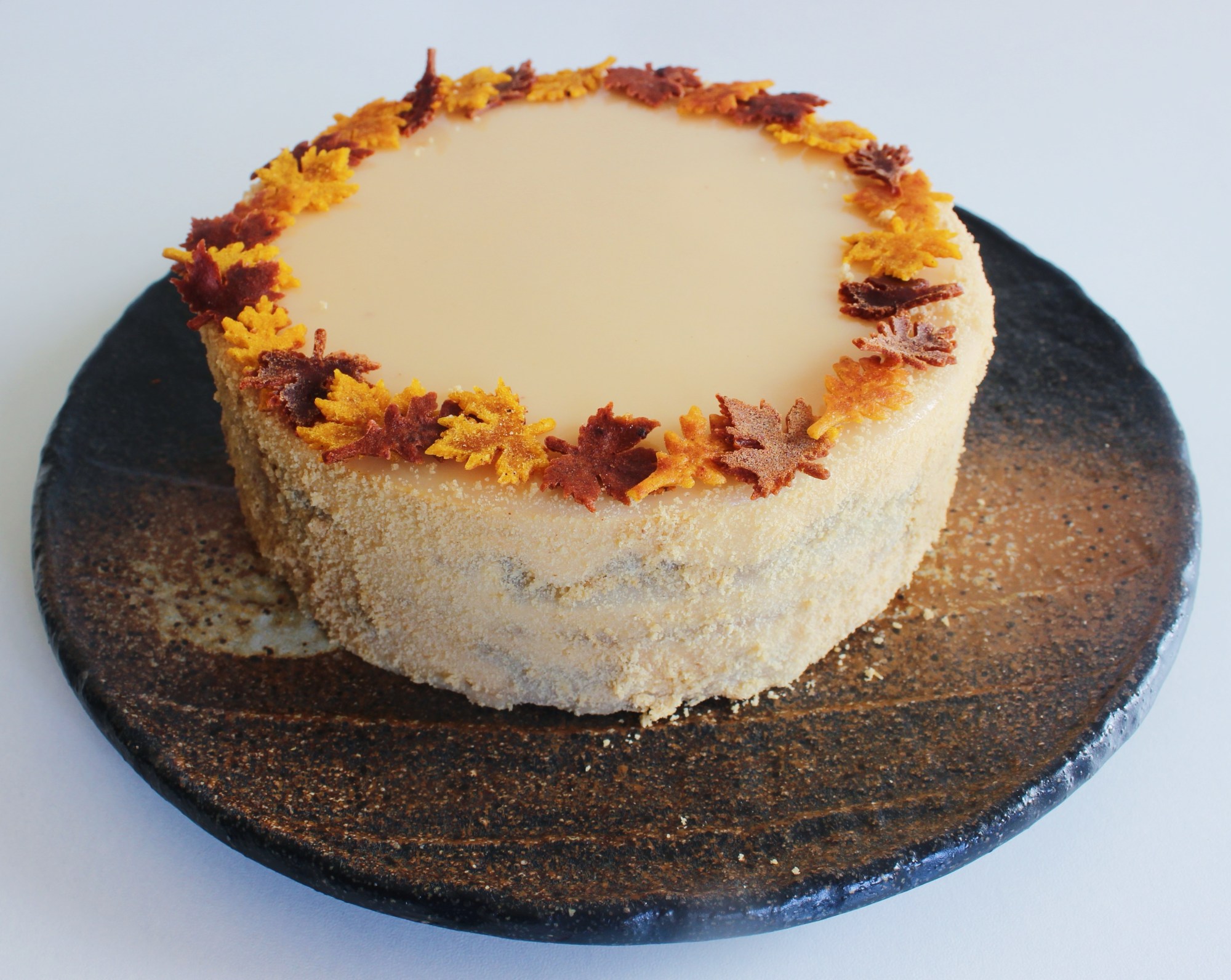 Maple-Acorn-Apple-Persimmon Entremet – Freddy's Harajuku